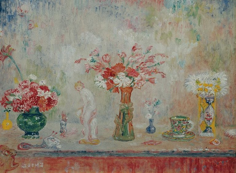 James Ensor Peintre : Expressionniste belge, maître des masques et du ...