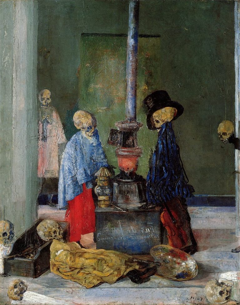 James Ensor Peintre : Expressionniste belge, maître des masques et du ...
