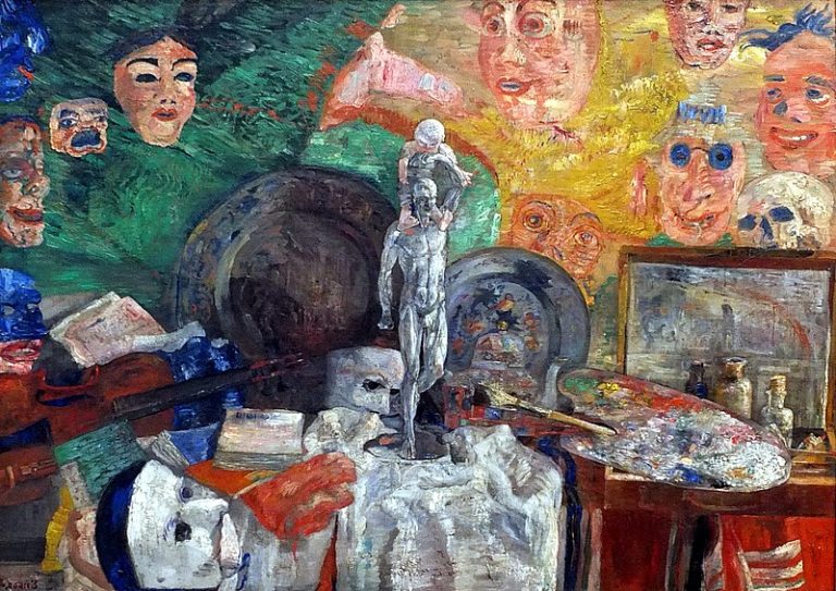 James Ensor Peintre : Expressionniste belge, maître des masques et du ...