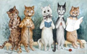 Louis Wain: Painter of Eccentric Cat Portraits in Victorian Era ...