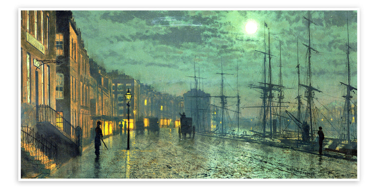 John Atkinson Grimshaw: Painter of Moonlit Victorian Landscapes ...