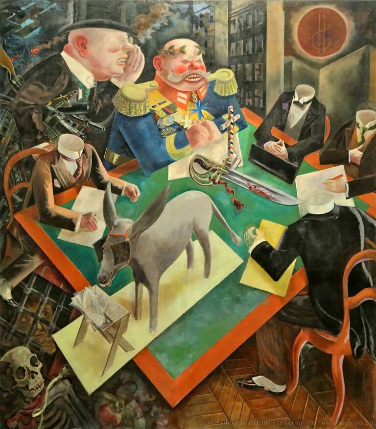 George Grosz Painter: A Pioneer of Weimar-Era Satirical Art - Masterful ...