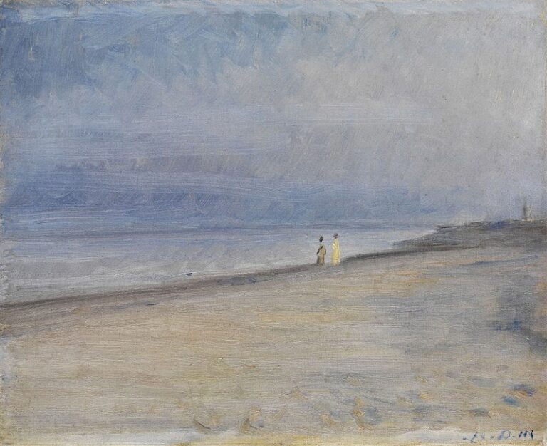 Michael Ancher: Painter of Danish Coastal Life and Skagen Landscapes ...