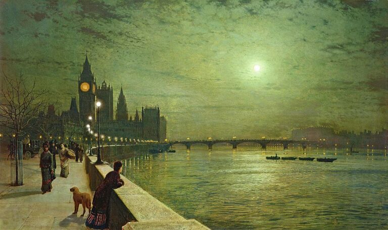 John Atkinson Grimshaw: Painter of Moonlit Victorian Landscapes ...