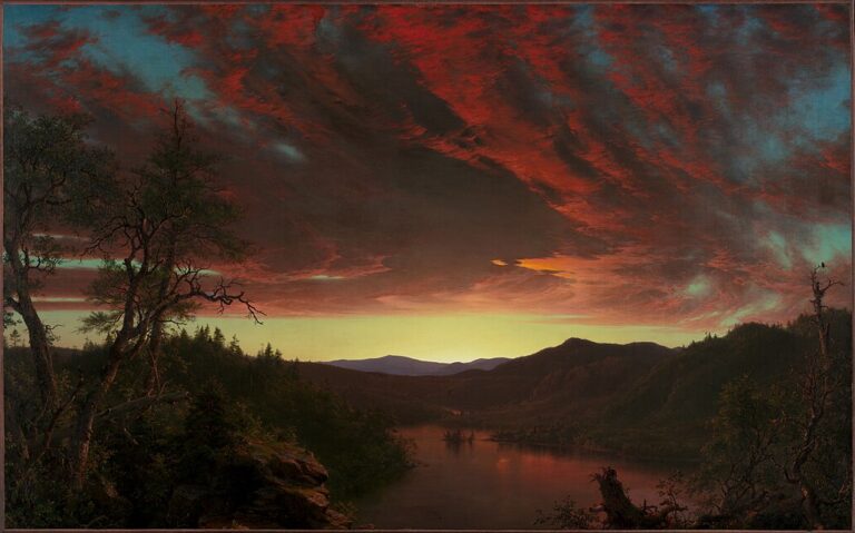 Frederic Edwin Church Painter : Les paysages lumineux du maître ...