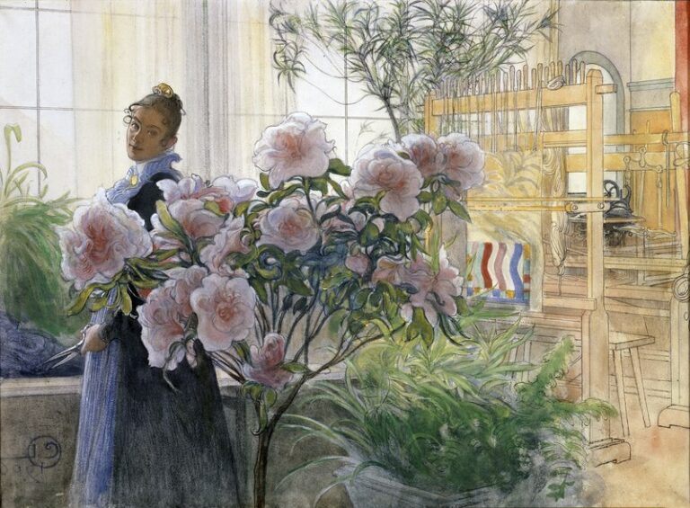 Carl Larsson, Painter: The Swedish Master of Idyllic Domestic Scenes ...