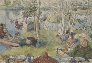 Carl Larsson, Painter: The Swedish Master of Idyllic Domestic Scenes ...